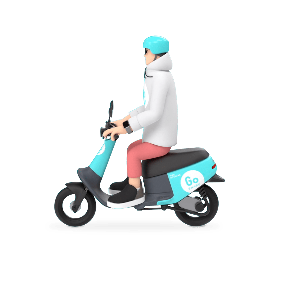 GoShare - Gogoro 移動共享服務 | 城市探險，說走就走！